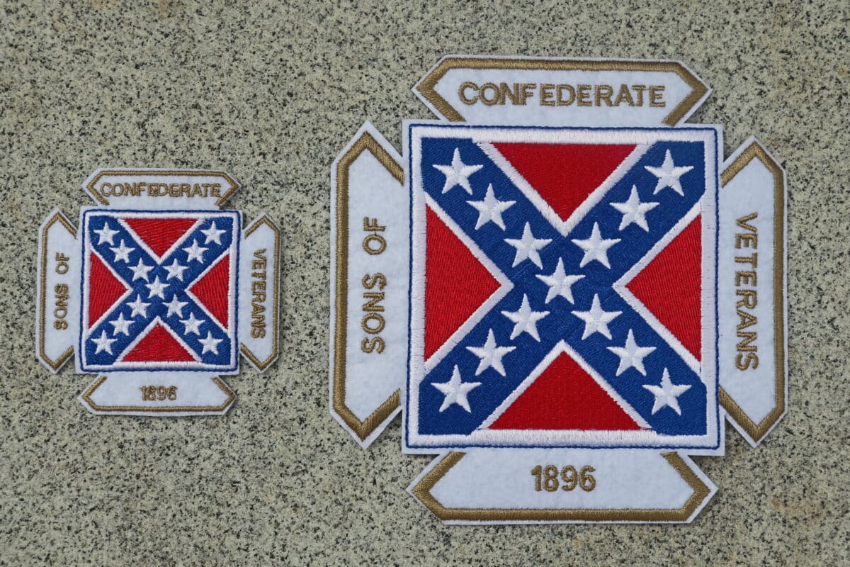 SCV Logo Iron-On Patches – Sons of Confederate Veterans