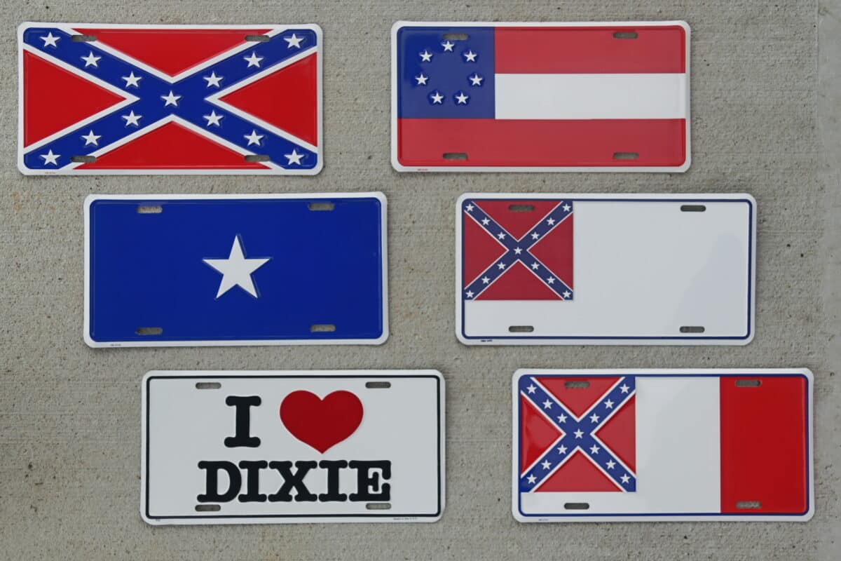 Metal License Plates – Sons of Confederate Veterans