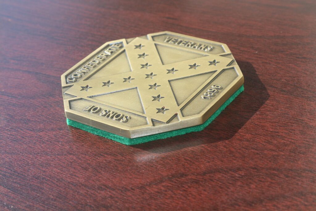SCV Solid Bronze Belt Buckle – Sons of Confederate Veterans