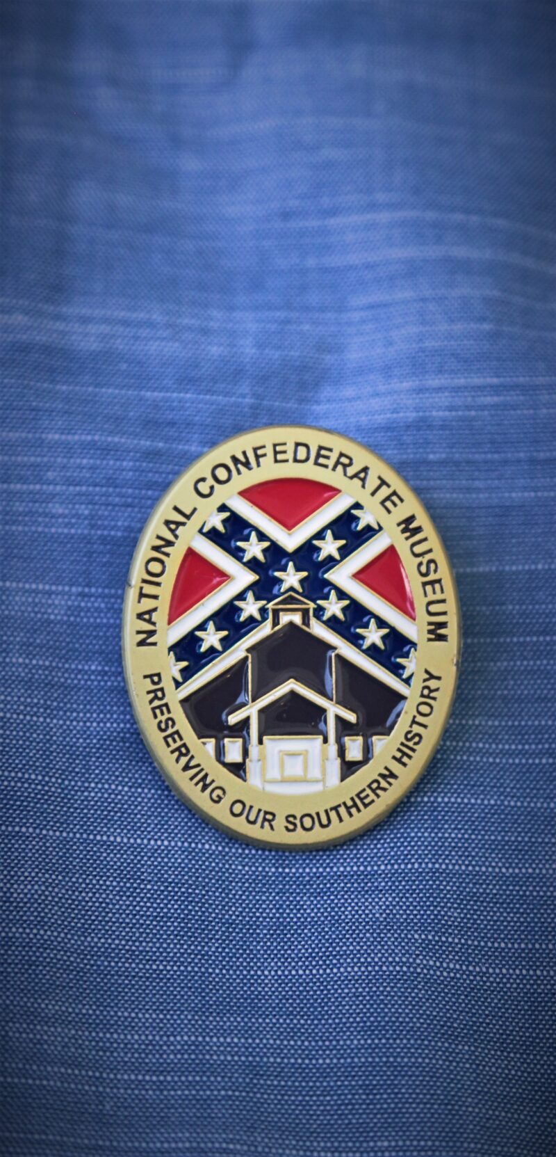 National Confederate Museum Lapel Pin – Sons of Confederate Veterans