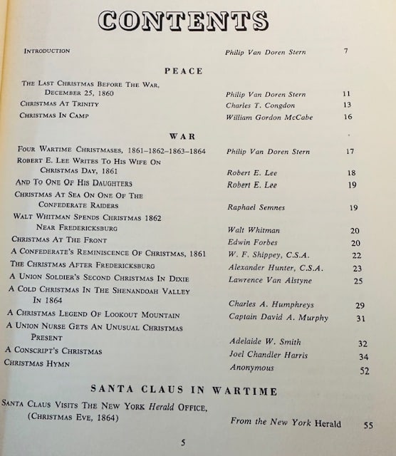 The Civil War Christmas Album (1961 FIRST EDITION/HB) – Sons of ...